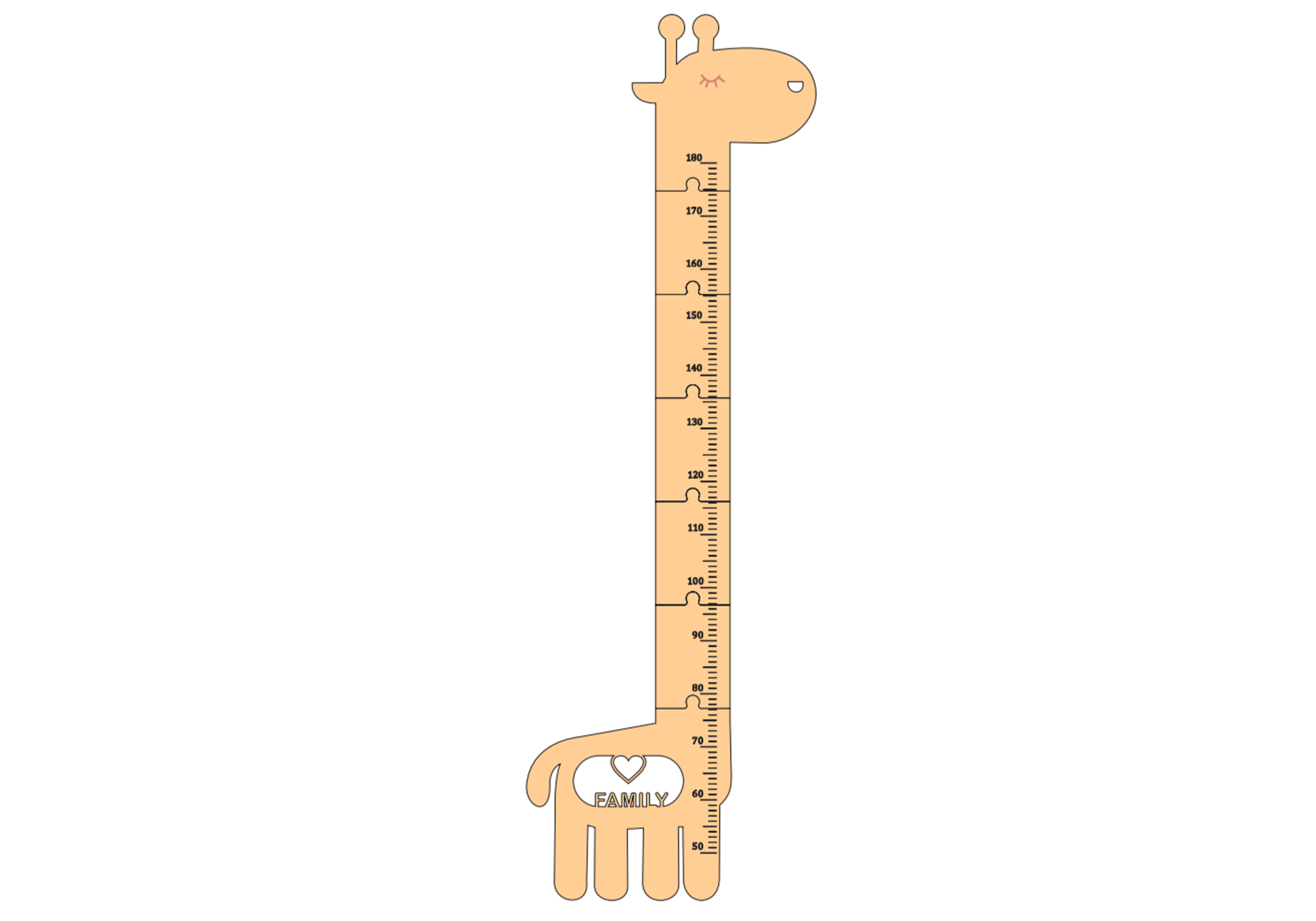 Growth Chart - Giraffe - Neobeeqld