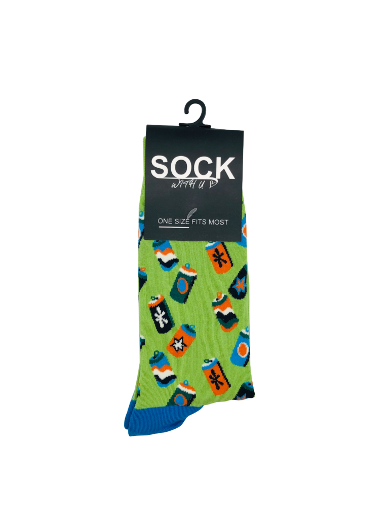 Socks - Soda Cans - Neobeeqld