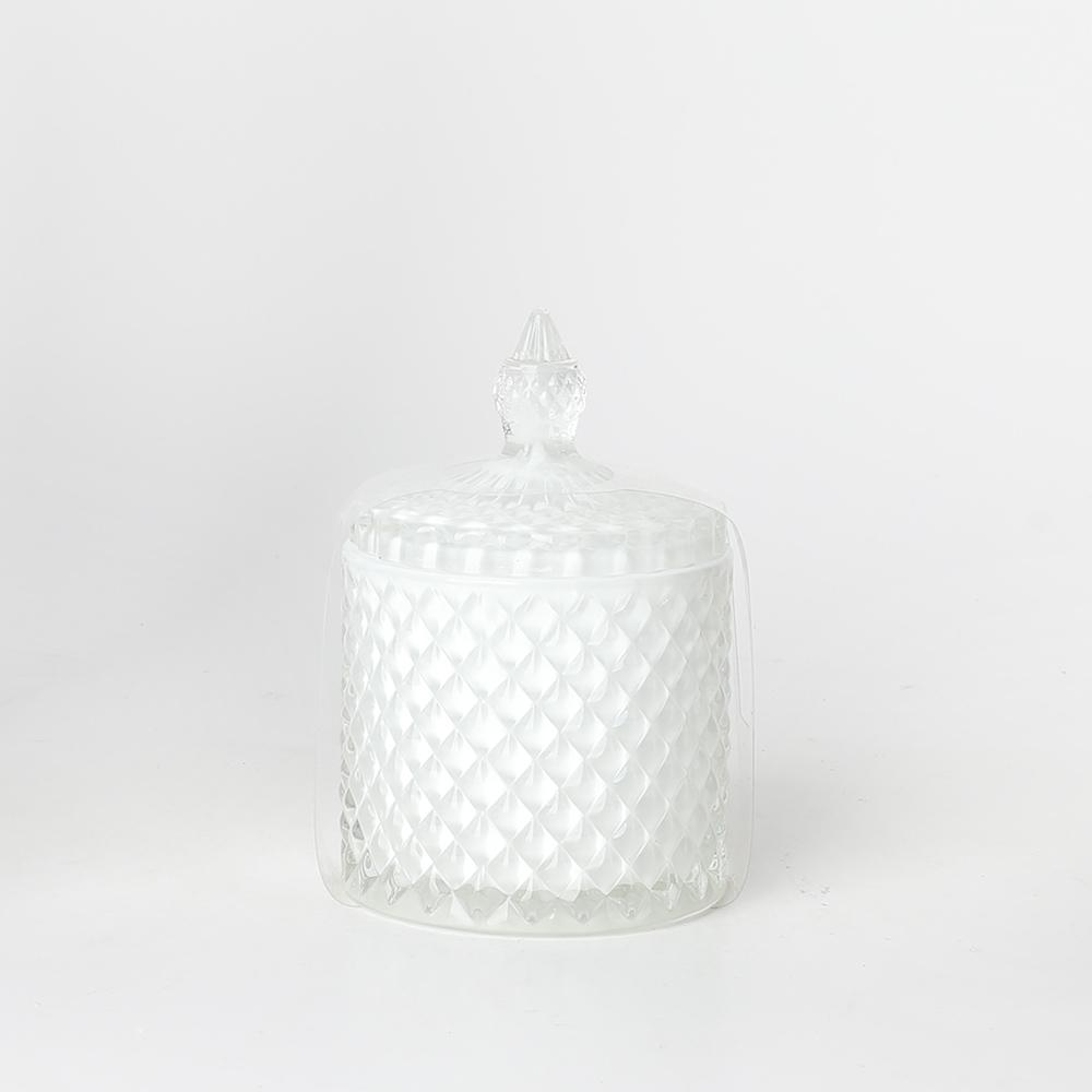Glass Jar White Small Neobeeqld